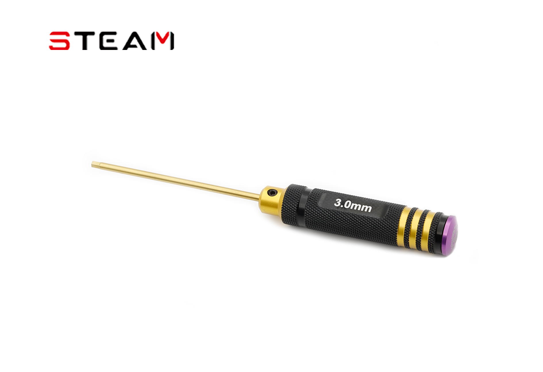 HZ009 - Steam 3.0mm Titanium Plated Screwdriver - XLPower RC SA