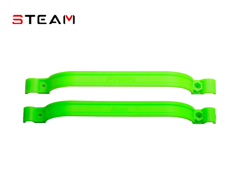 AK7199L - Tail Servo Push Rod Locating Ring 34.5mm Green - XLPower RC SA