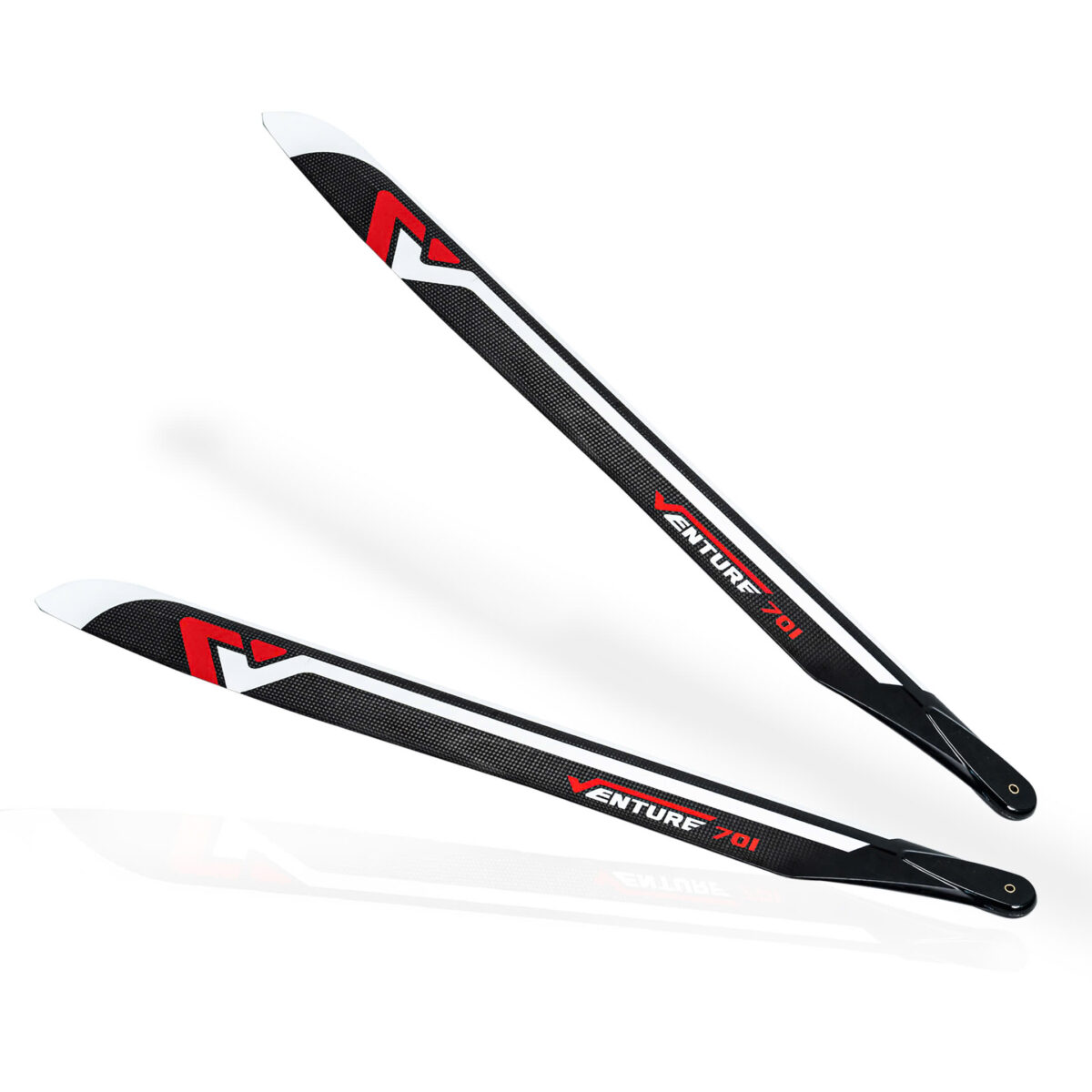 VT-701R - Venture Premium Main Blades 701mm Red - XLPower RC SA